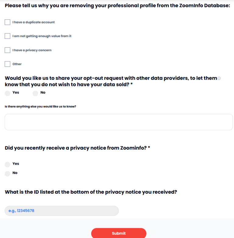 How to Complete a ZoomInfo Opt Out Guide [+ Examples]