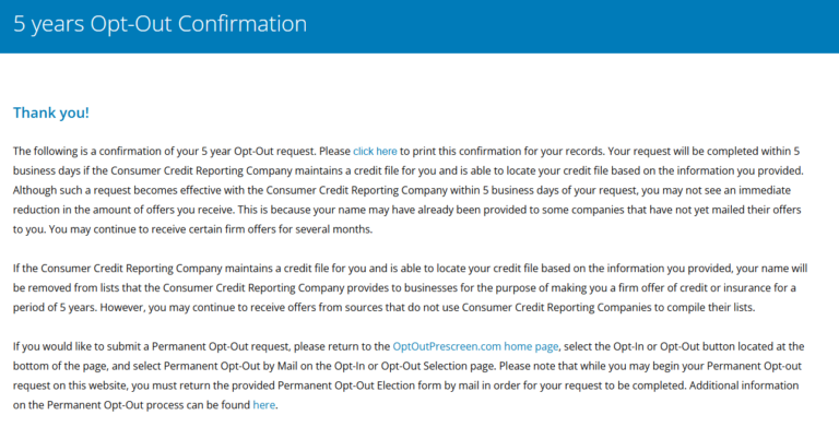 How to Complete an Experian Opt Out Guide [+ Examples]