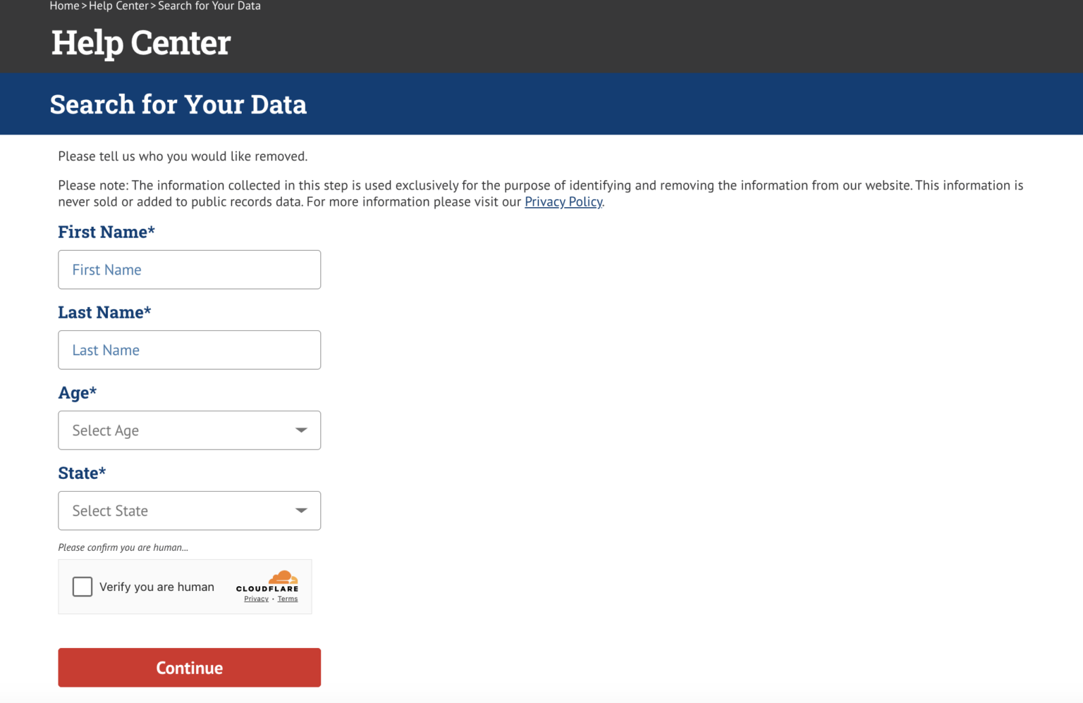 How to Remove Yourself From Public Data Check [2025] - JoinDeleteMe