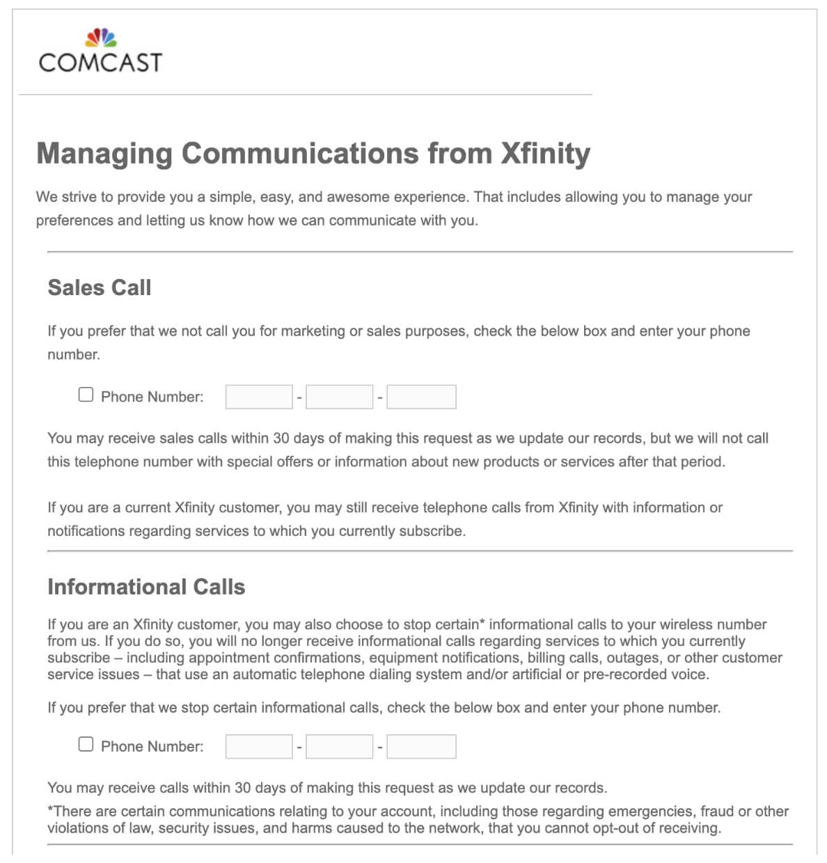 How to Remove Yourself From Comcast's Mailing List - DeleteMe