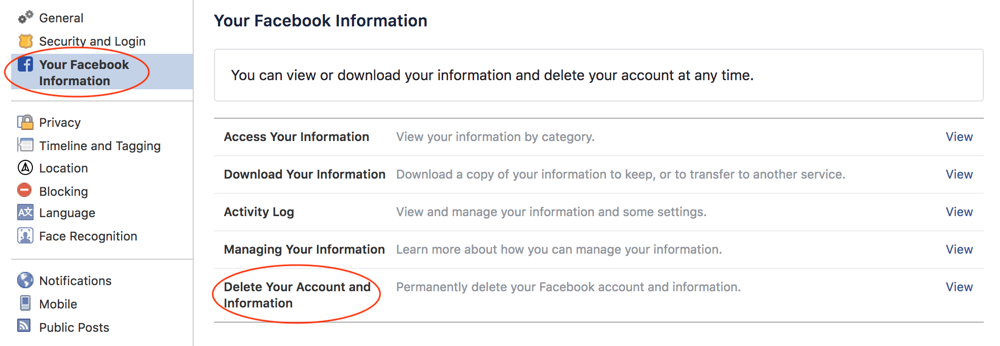 How to Delete Facebook - JoinDeleteMe