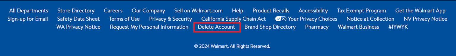 How to Delete Your Walmart Account - JoinDeleteMe