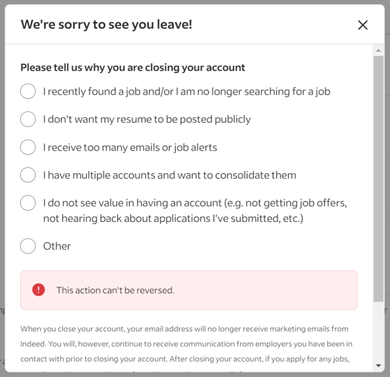 How to Delete Your Indeed Account | Step by Step Instructions
