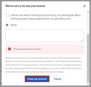 How to Delete Your Indeed Account | Step by Step Instructions