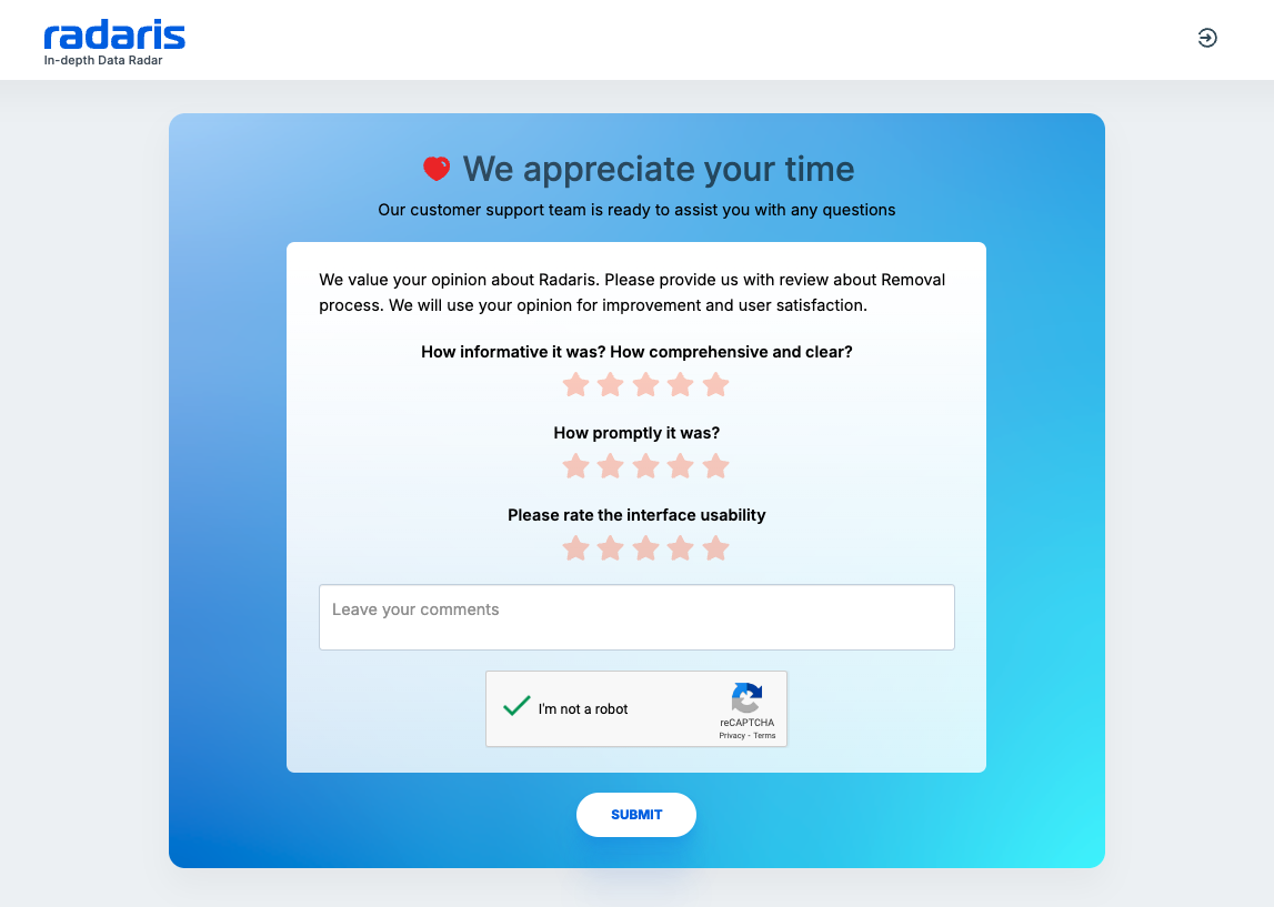 Radaris Opt Out Guide - JoinDeleteMe