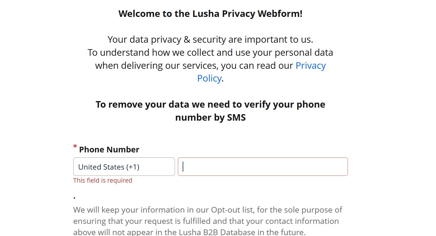 Lusha Opt-Out Guide [2026 Update] - DeleteMe