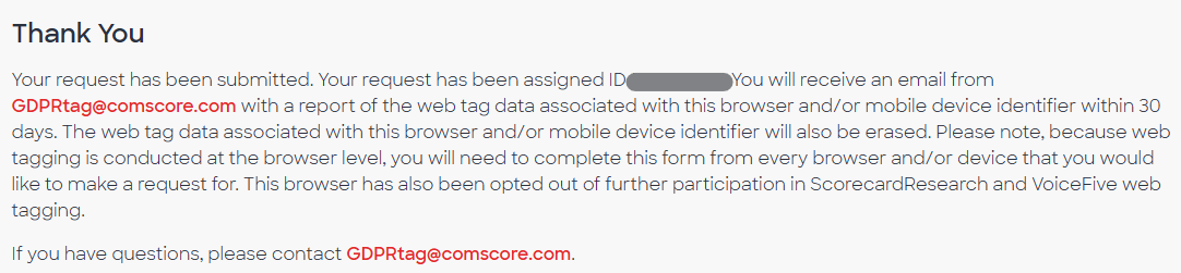 Comscore Opt Out Guide - DeleteMe