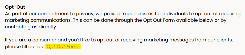 DecisionLinks Opt Out Guide - JoinDeleteMe