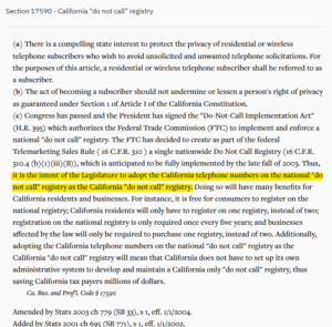 California Do Not Call List - JoinDeleteMe