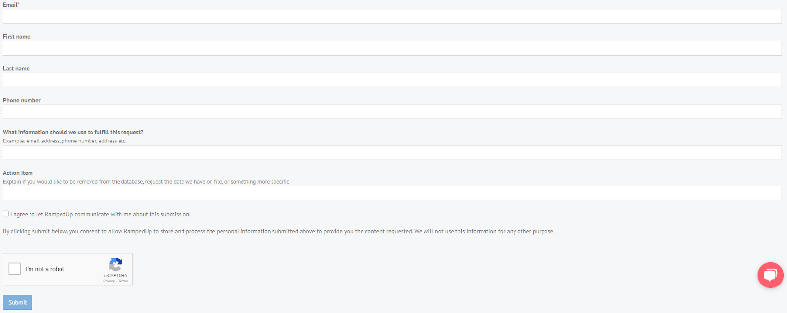 RampedUp Opt Out Guide - JoinDeleteMe