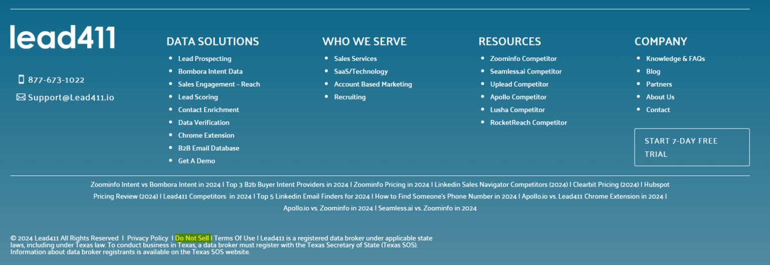 Lead411 Opt Out Guide - JoinDeleteMe