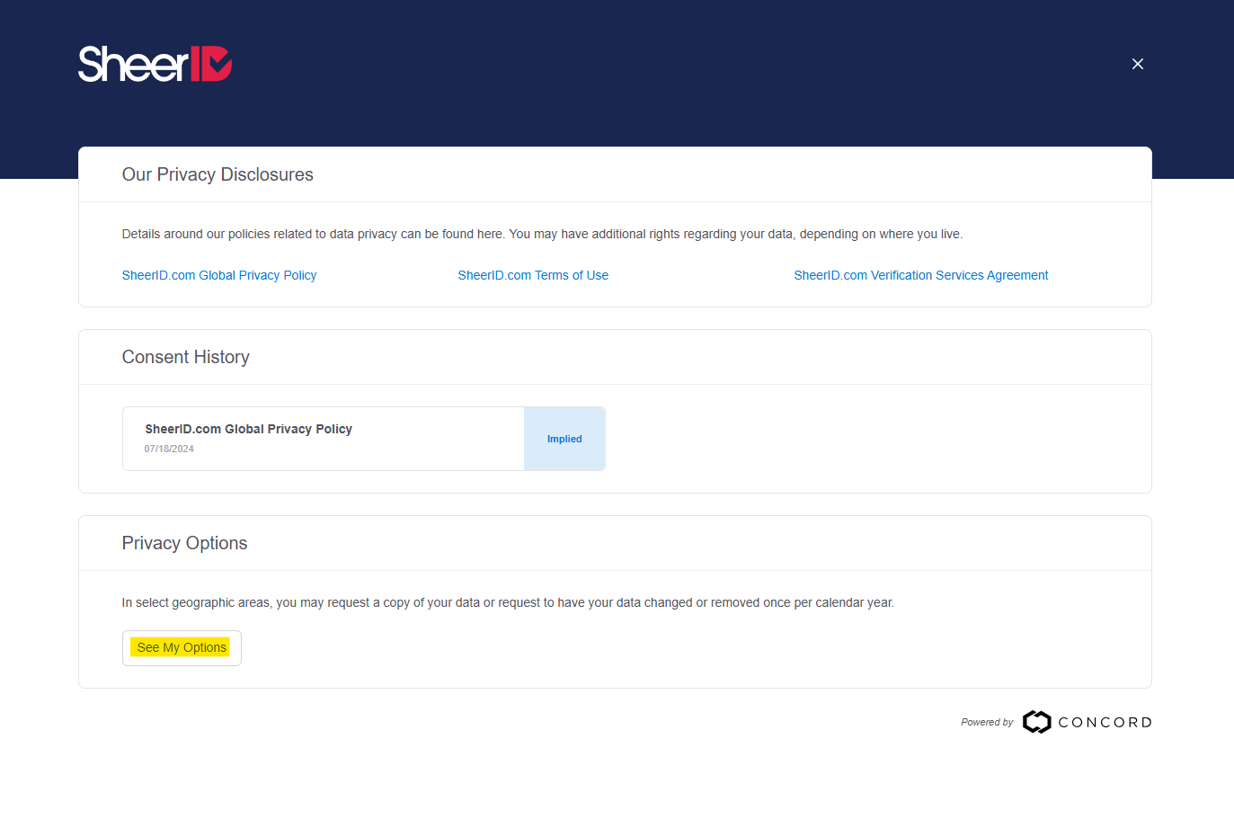 SheerID Opt Out Guide - JoinDeleteMe
